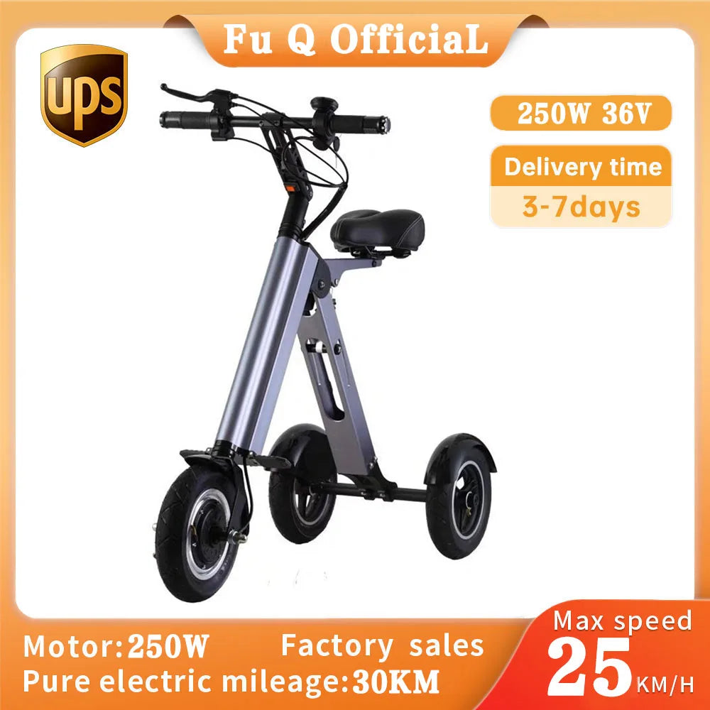 Foldable Electric Tricycle – Digital Delights 101